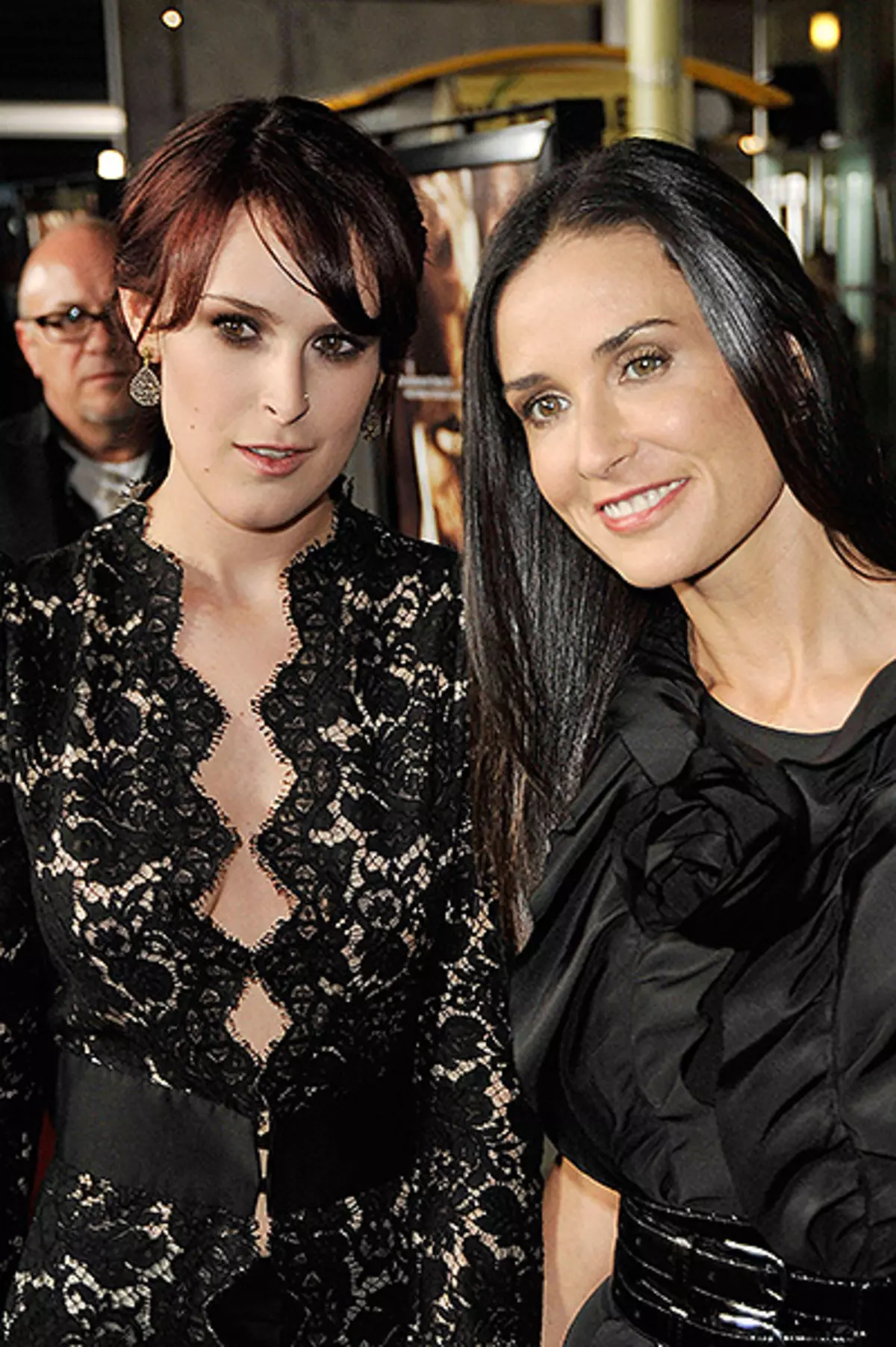 Rumer Willis og Demi Moore