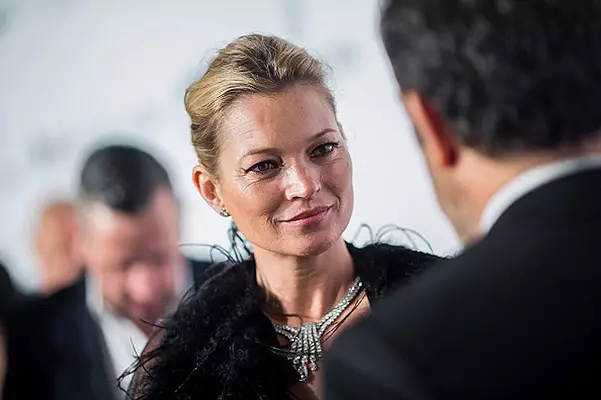 Kate Moss on AMFAR Gala dinner in Hong Kong