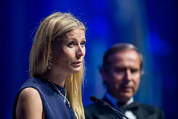 Gwyneth Paltrow at AMFAR Gala dinner in Hong Kong