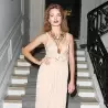 Natalia Vodyanova em outubro de 2011 na noite golfinho arno na casa dior moda