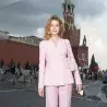 Natalia vodyanova em julho de 2013 no dior show em Moscou