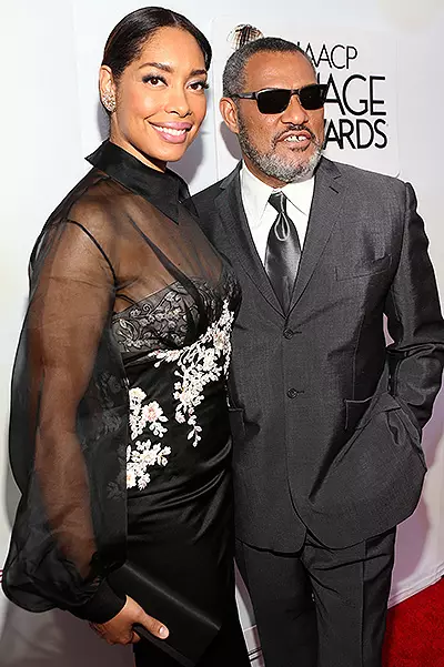 Gina Torres et Lawrence Fishburn