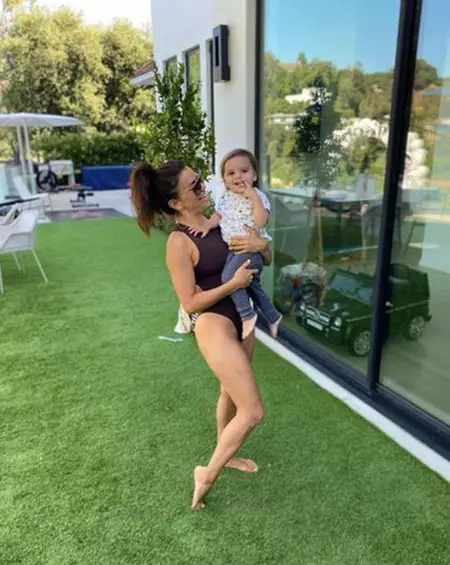 Eva Longoria sareng putra