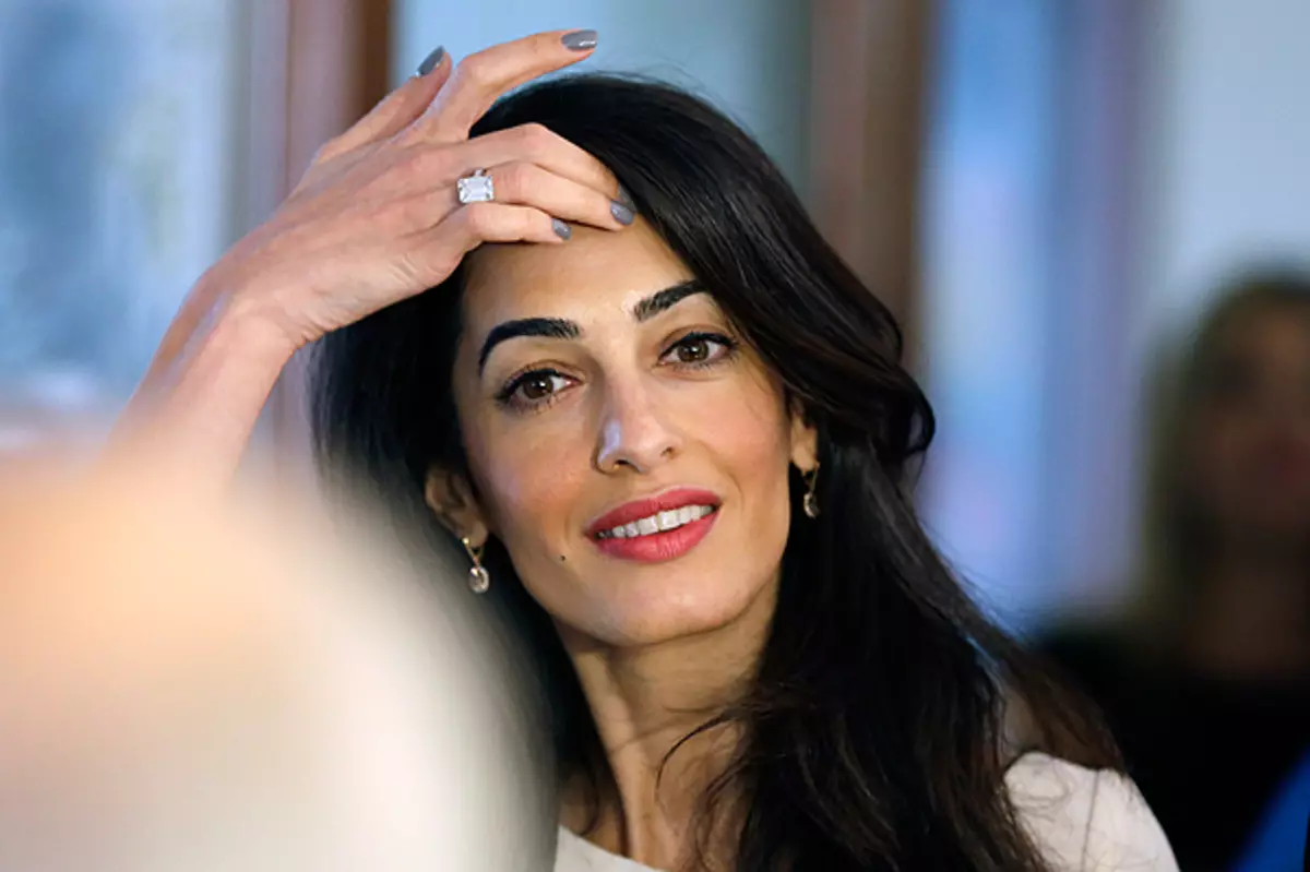 Amal Clooney.