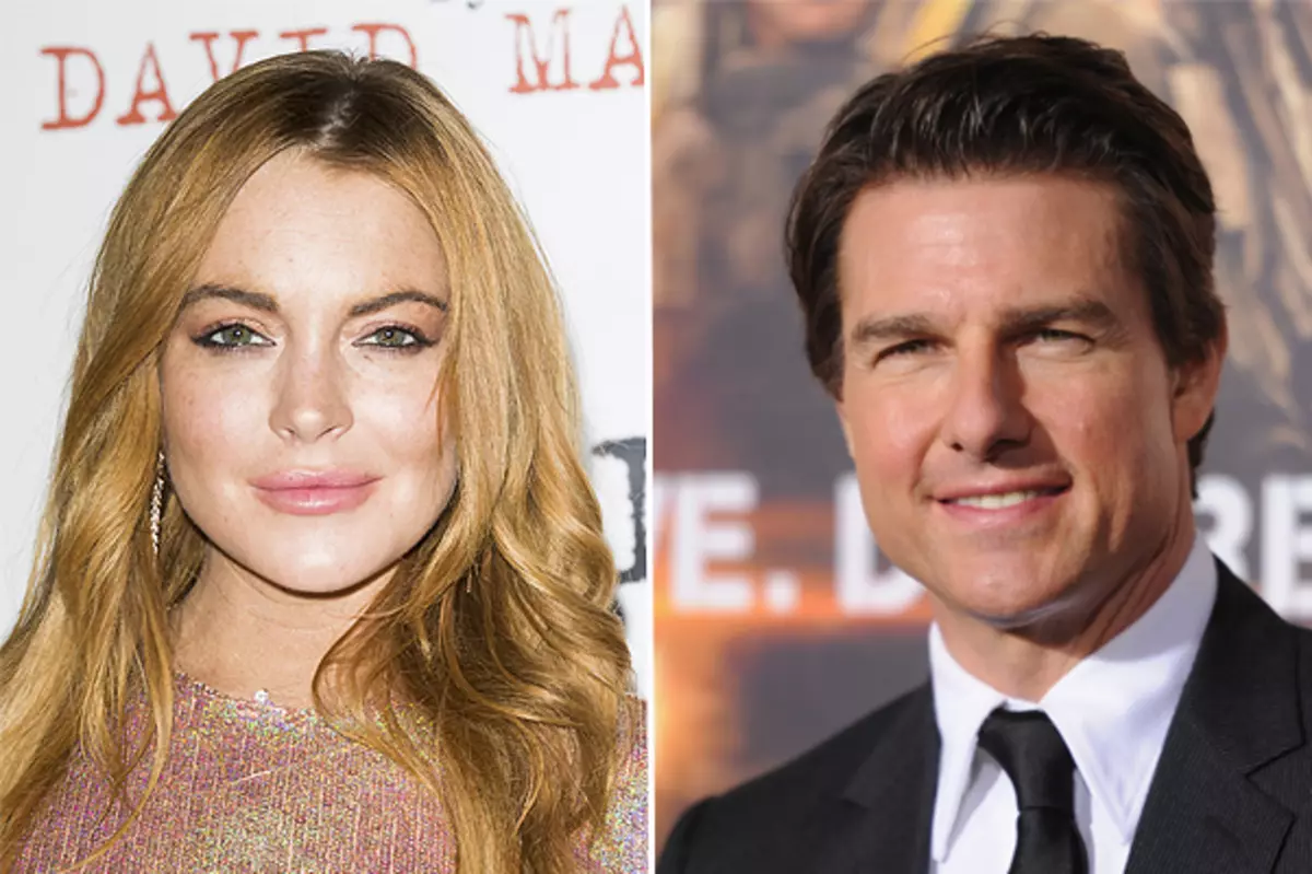 Lindsay Lohan n'a pas confirmé les informations sur le roman avec Tom Cruise