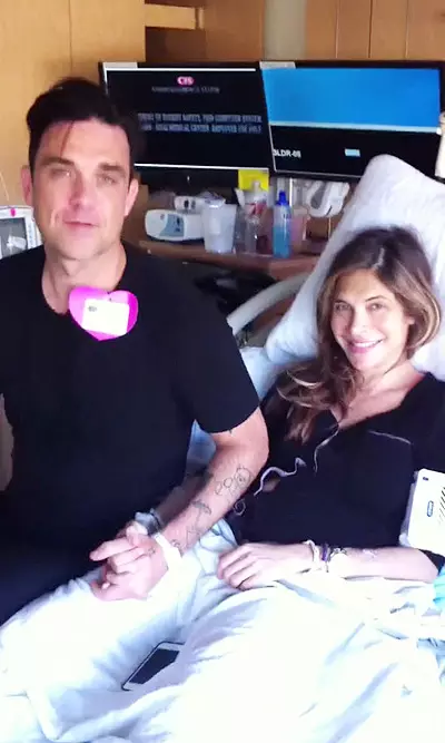 Robbie Williams e Ida Field