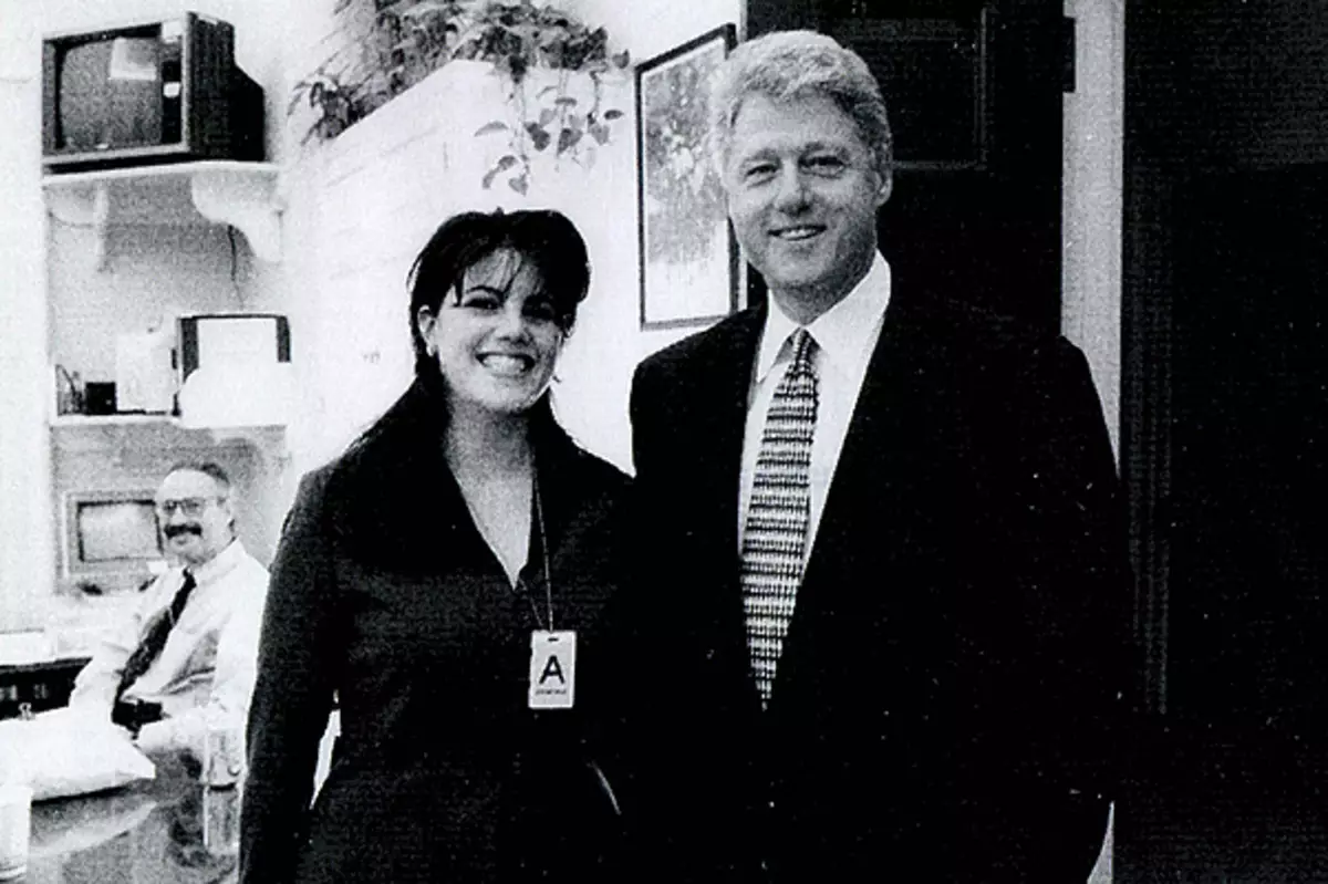 Monica Levinsky sy Bill Clinton