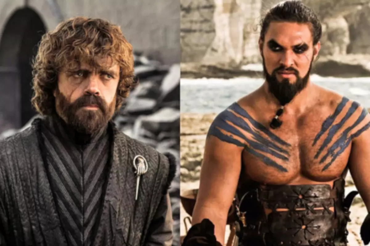 Peter Dinklage és Jason Momoa a sorozatban