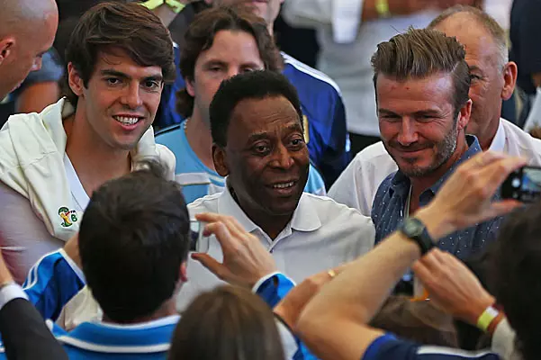 Kaka, Pele ma David Beckham