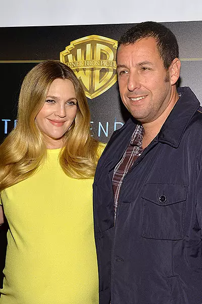 Drew Barrymore và Adam Sandler