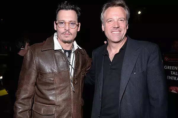 Johnny Depp et Walley Pfister