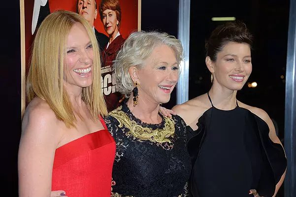 Tony Collett, Helen Mirren und Jessica Bil