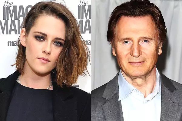 Liam nison vastas kuulujutud romaani kohta Kristen Stewart'iga: "See on naljakas"