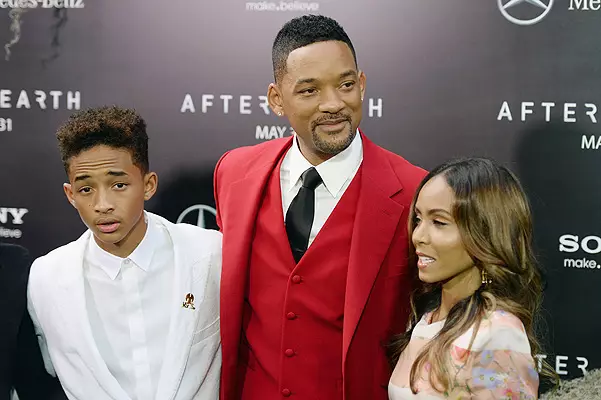 Vil Smith og Jaden Smith på Premiere etter vår tid i New York