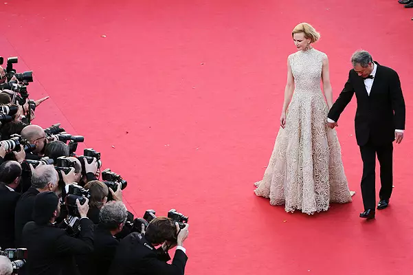 Enning Li dan Nicole Kidman di Premiere