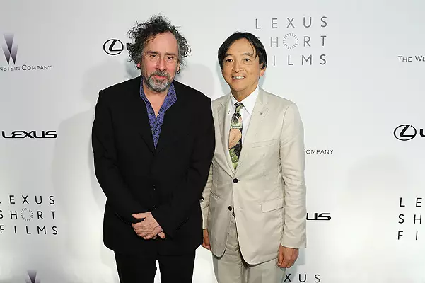 Tim Barton ati Tokuo Fukuichi ti a ti da gbe awọn fiimu kukuru kukuru ni cannes