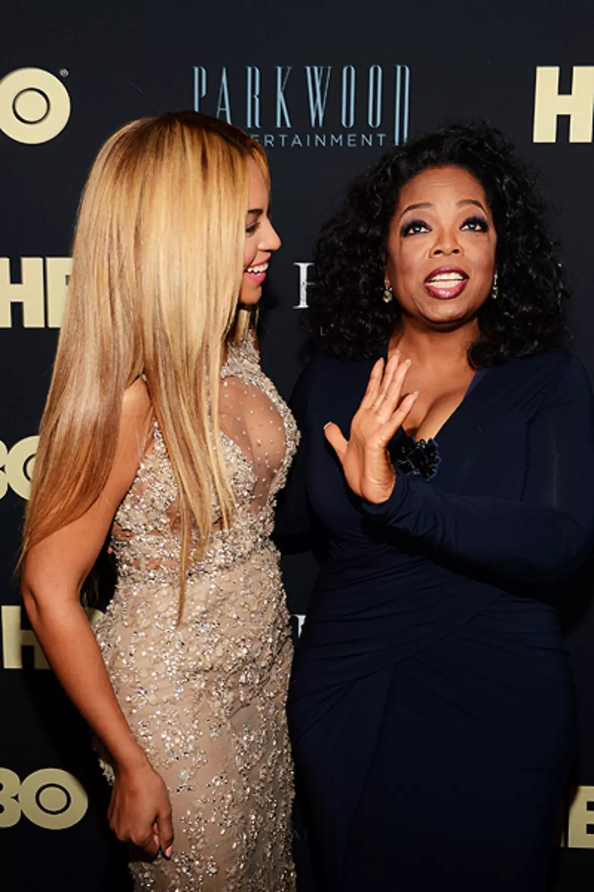 Beyonce y Oprah Winfrey