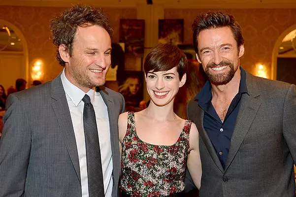 Jason Clark, Ann Hathaway og Hugh Jackman AFI verðlaun