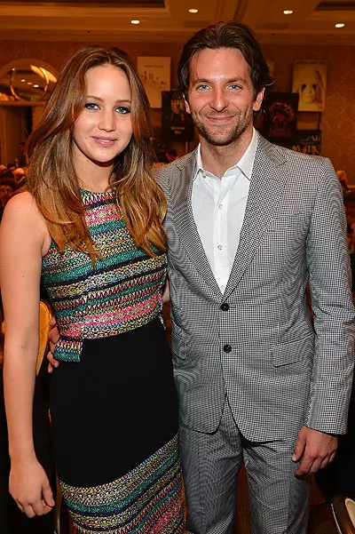 Jennifer Lawrence at Bradley Cooper Afi Awards.