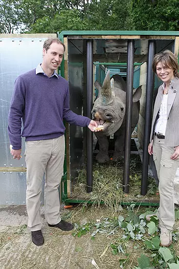 Le prince William s'est levé pour protéger les rhinocéros 318254_6