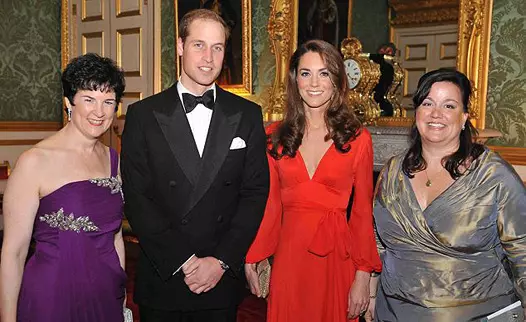 Star style: Prince William and Catherine on Gala dinner