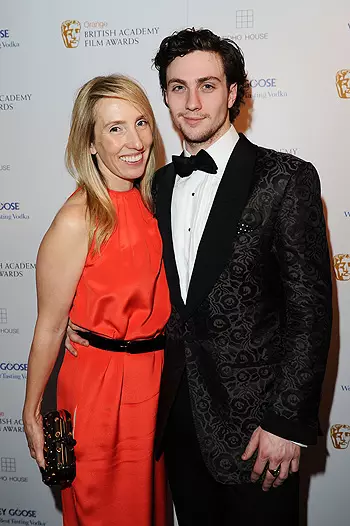 Aaron Johnson and Sam Taylor-Wood was born a second child 322918_4