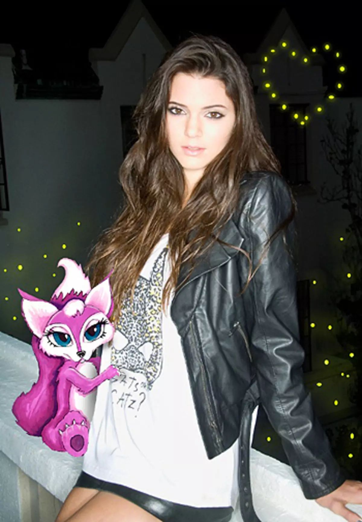 Kendall Jenner onder Cartoon Heroes in Lovecat 324329_4