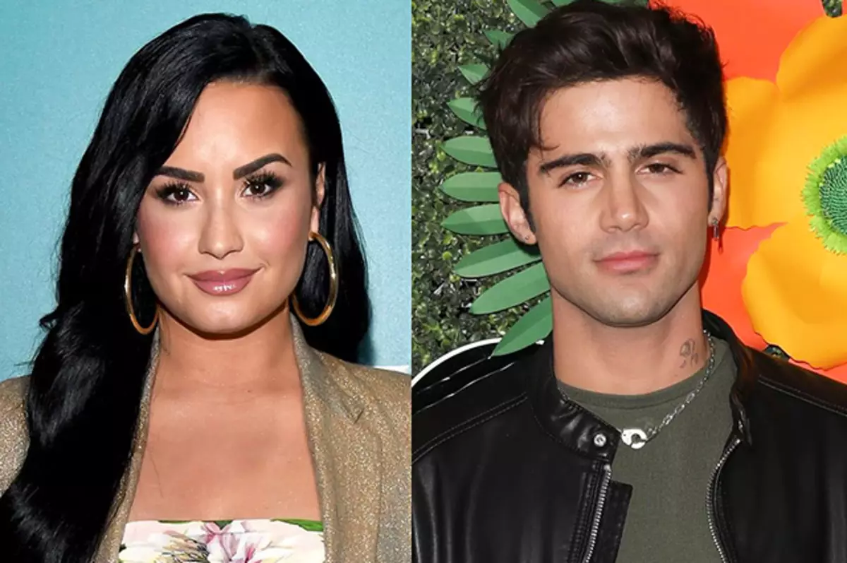 UDemi Lovato uhlangana no-Actor Max Erich