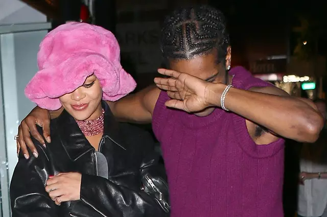 Rihanna และ A $ AP Rocky ถ่ายทำในวันที่นิวยอร์ก