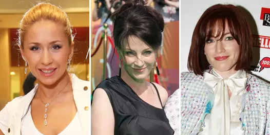 Anastasia Grebenkina mụrụ, na Alena Khmelnitsky na Evgenia Kryukov na-na na na-aga