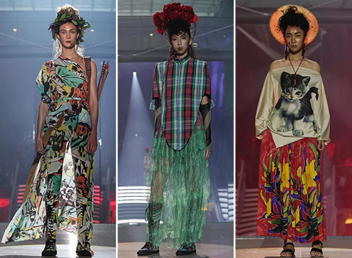 дэфіле Vivienne Westwood на тыдні моды ў Парыжы ss 2014 2