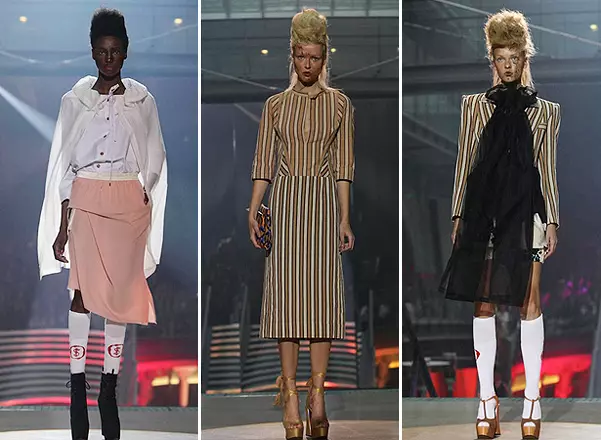 Defile Vivienne Westwood bei der Moud Woch zu Paräis SS 2014