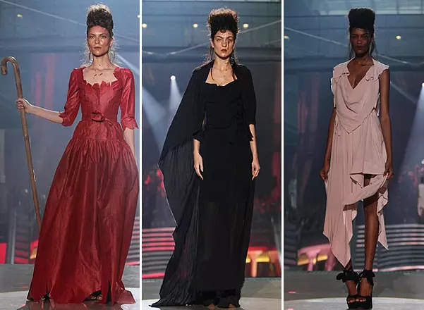 Defile Vivienne Westwood på Fashion Week i Paris SS 2014 8