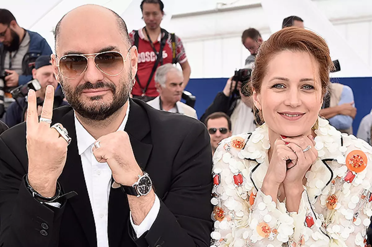 Cannes-2016: Kirill Serebrennikov și Victoria Isakov pe o fotografie foto