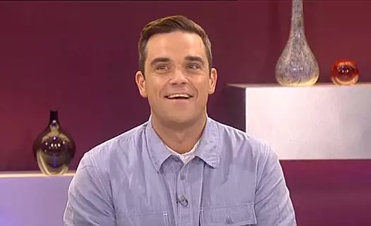 Robbie Williams bildu ziren ezkontzeko