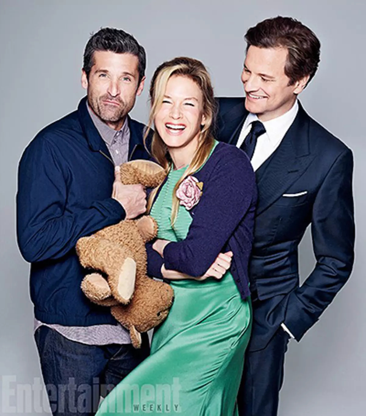 Patrick Dempsey, Rene Zellweger eta Colin Firth