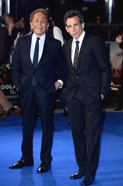 Valentino e Ben Stiller