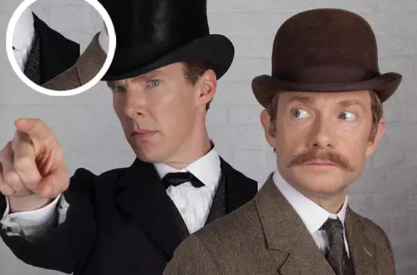 Benedict Cumberbatch kaj Martin Freman