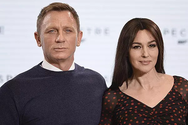 Daniel Craig kaj Monica Belucci