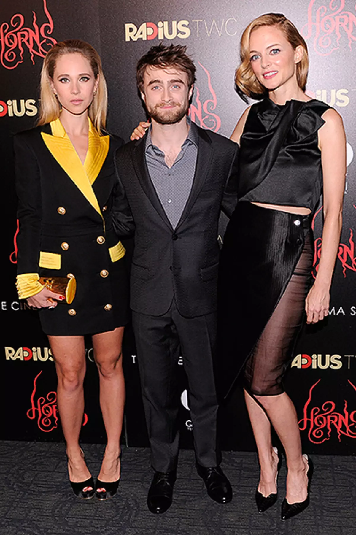 Juno Perestgehê, Daniel Radcliffe û Heather Graham