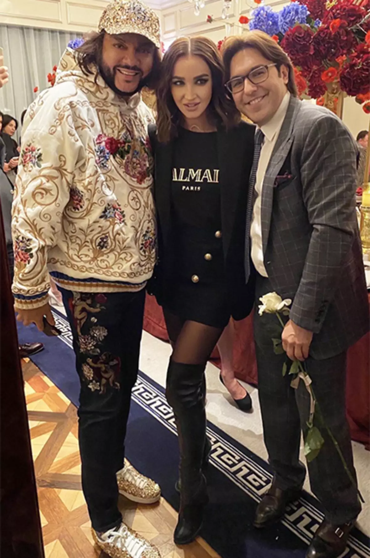 Philip Kirkorov, Olga Buzova dan Andrei Malakhov