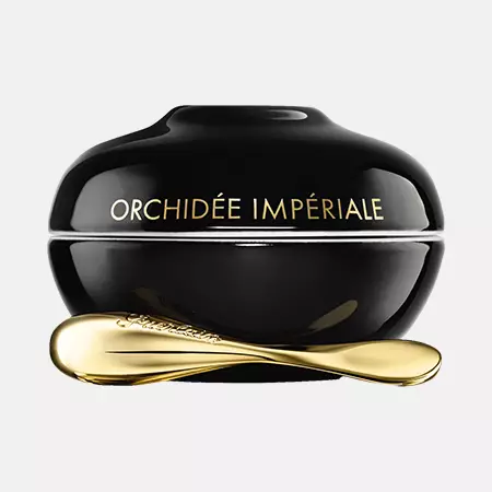 Crema para el área alrededor del contorno de ojos y labios Orchidee Imperiale Eye Cream Black, Guerlain