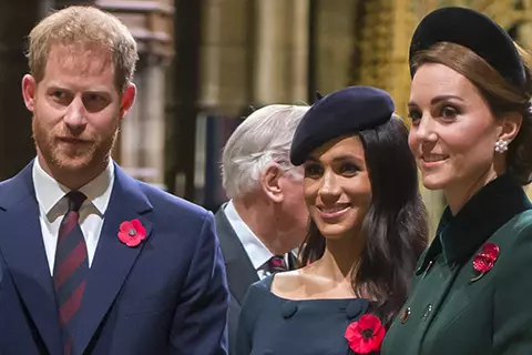 Kate Middleton kommentéiert op der Gebuert vun hirem Duechter Megan plangen a Prënz Harry