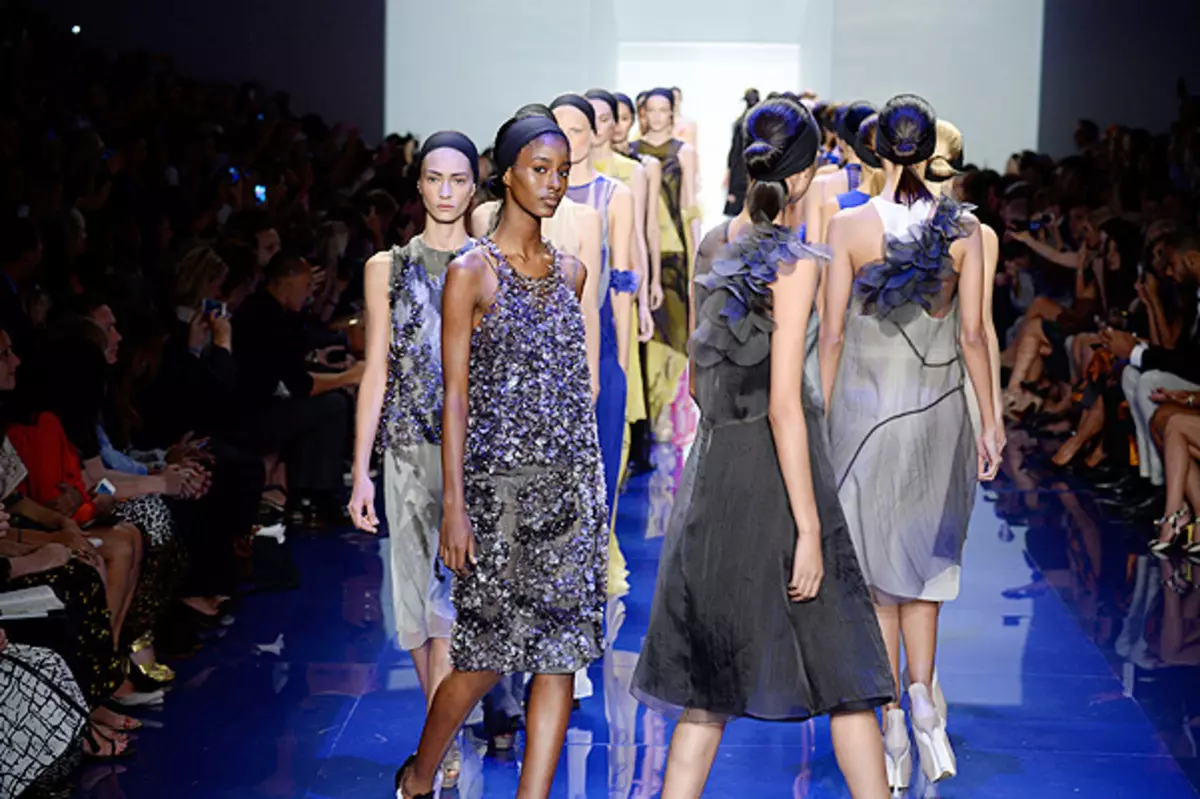 Toddobaadka moodada ee New York 2013: Tus Vera Wang