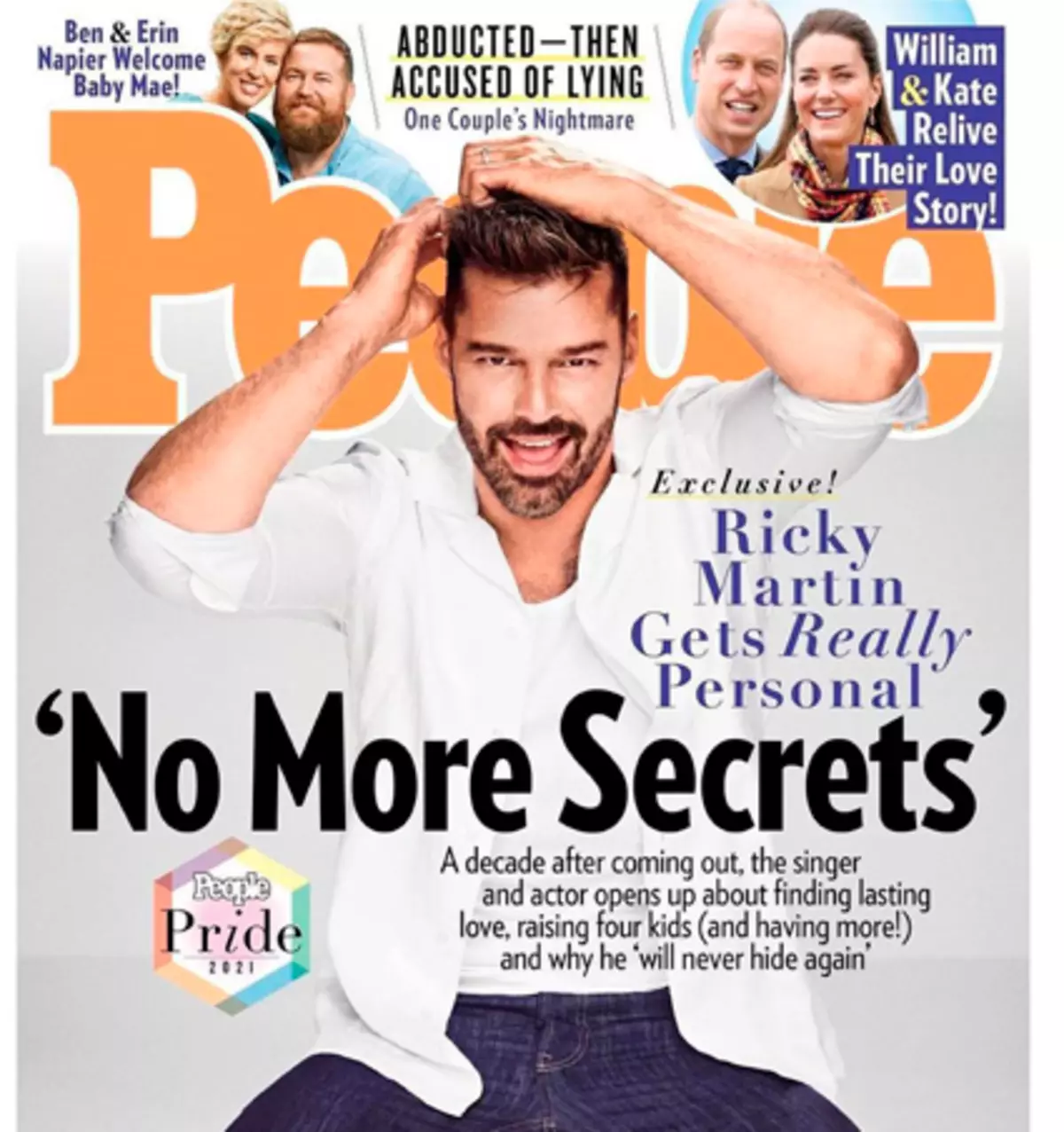 Ricky Martin në kopertinën e popullit të revistës