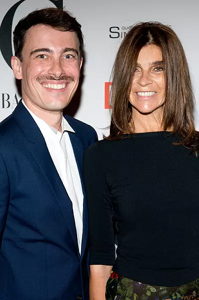 Fabin Constant and Karin Roitfeld