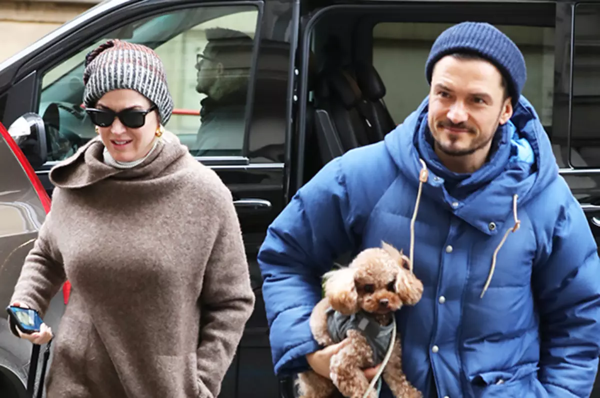 Katy Perry ve Orlando Bloom, Prag'da fark edildi