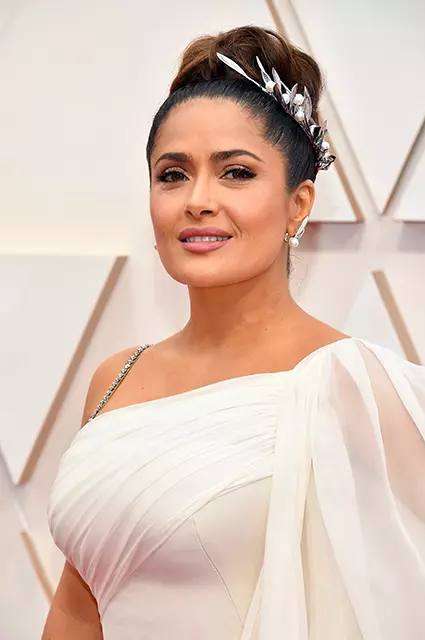 Oscar-2020: Salma Hayek alfonbra gorrian 37883_4