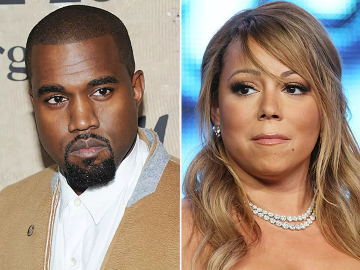 Ποιος είναι ο κύριος?: Mariah Carey διαμαρτυρία με το Kanye West