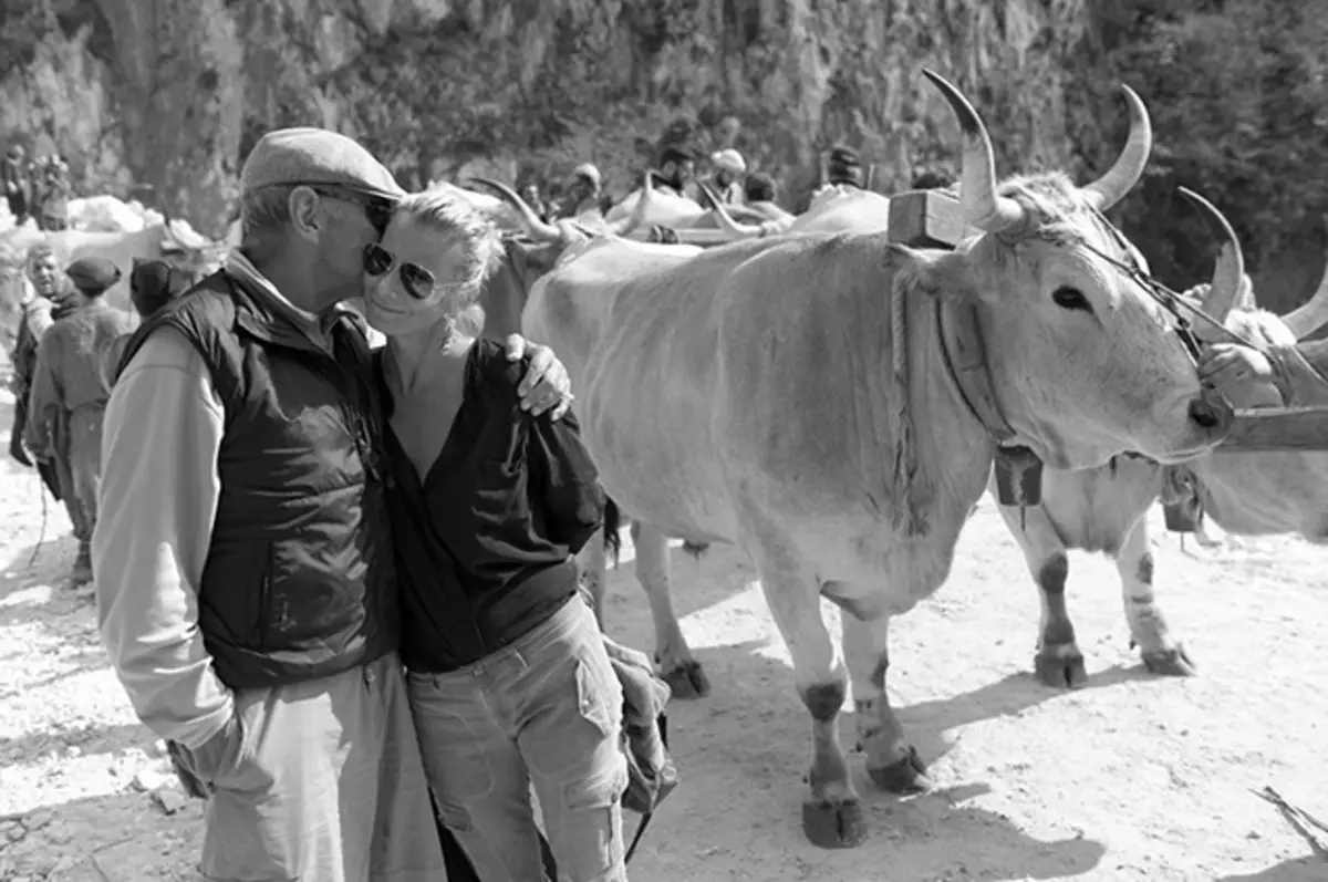 Andrei Konchalovsky och Julia Vysotskaya